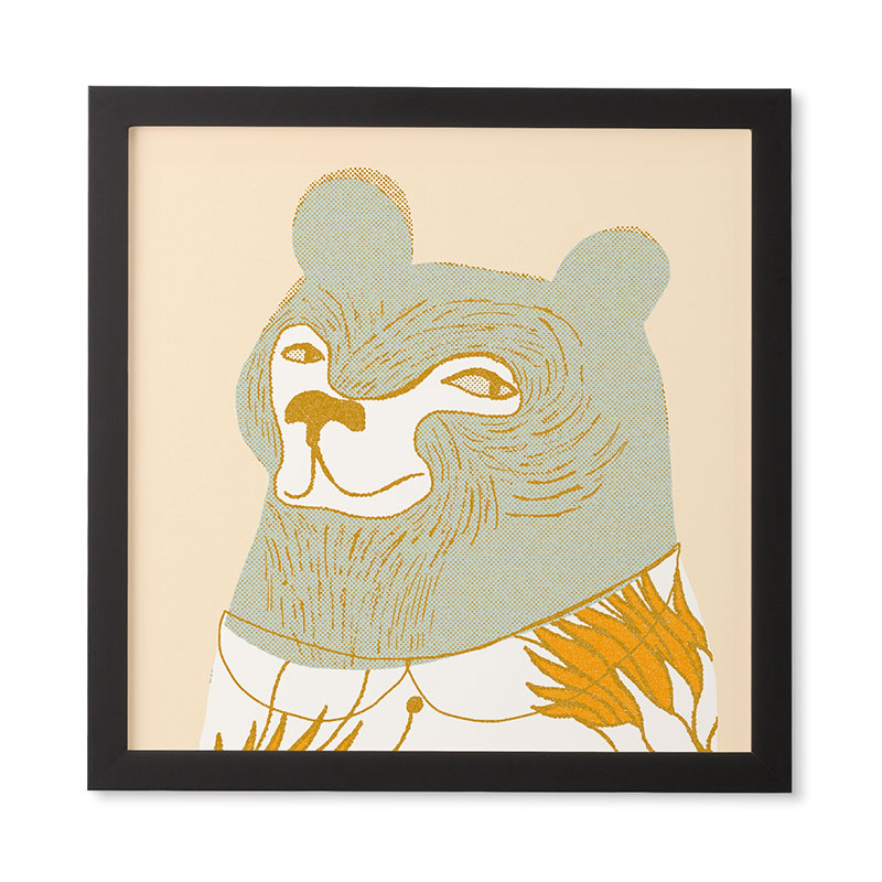 Mrs Bear Framed Wall Art Mummysam