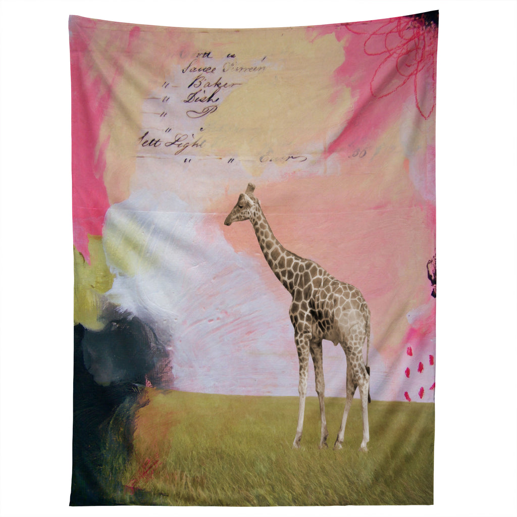 Abstract Giraffe Tapestry Natalie Baca