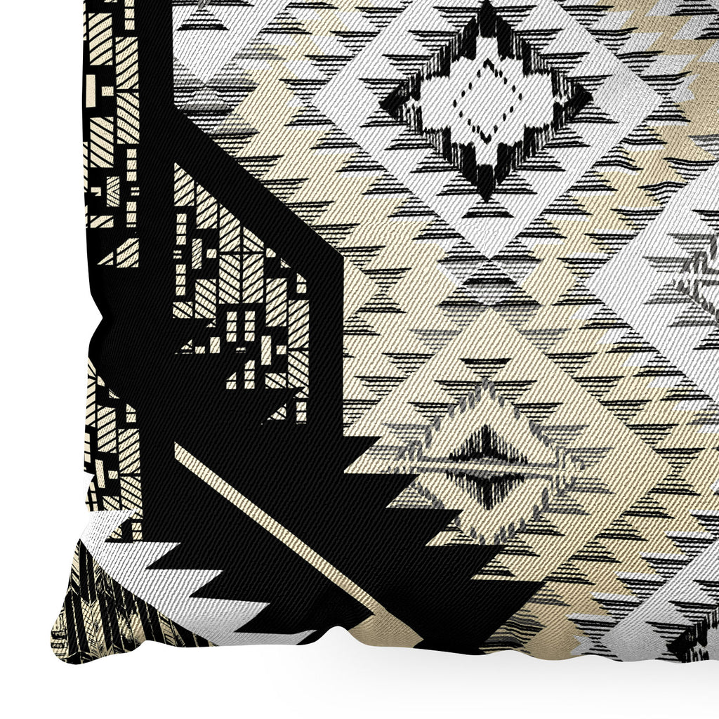 Maker Tribe Floor Pillow Square Pattern State