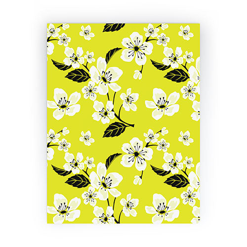 Yellow Sakura Flowers Mini Art Print Pi Photography And Designs