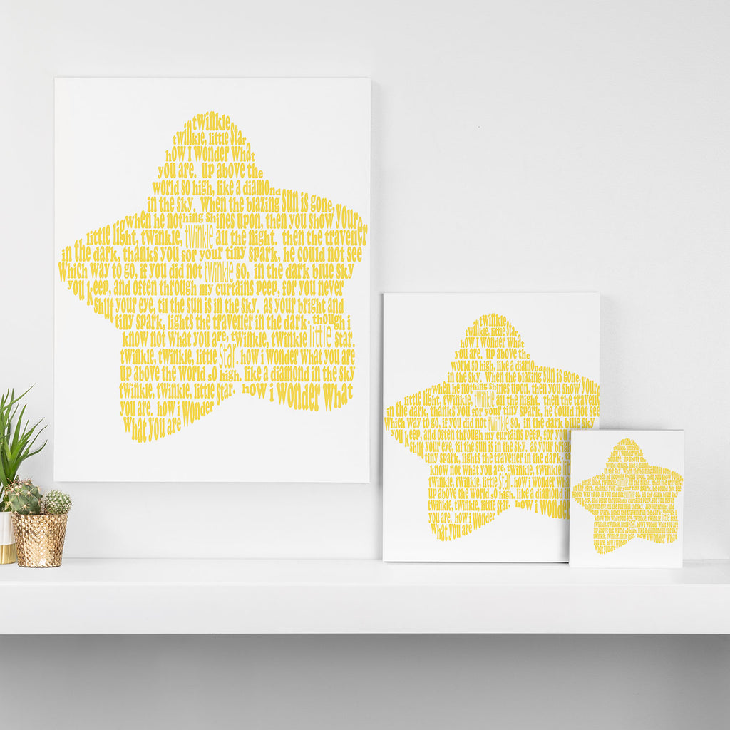 Little Star Art Canvas Restudio Designs