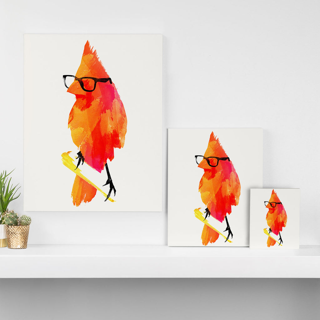 Punk Bird Art Canvas Robert Farkas