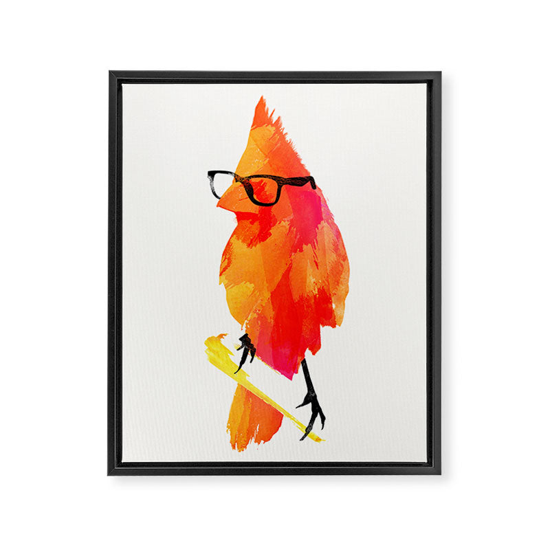 Punk Bird Art Canvas Robert Farkas