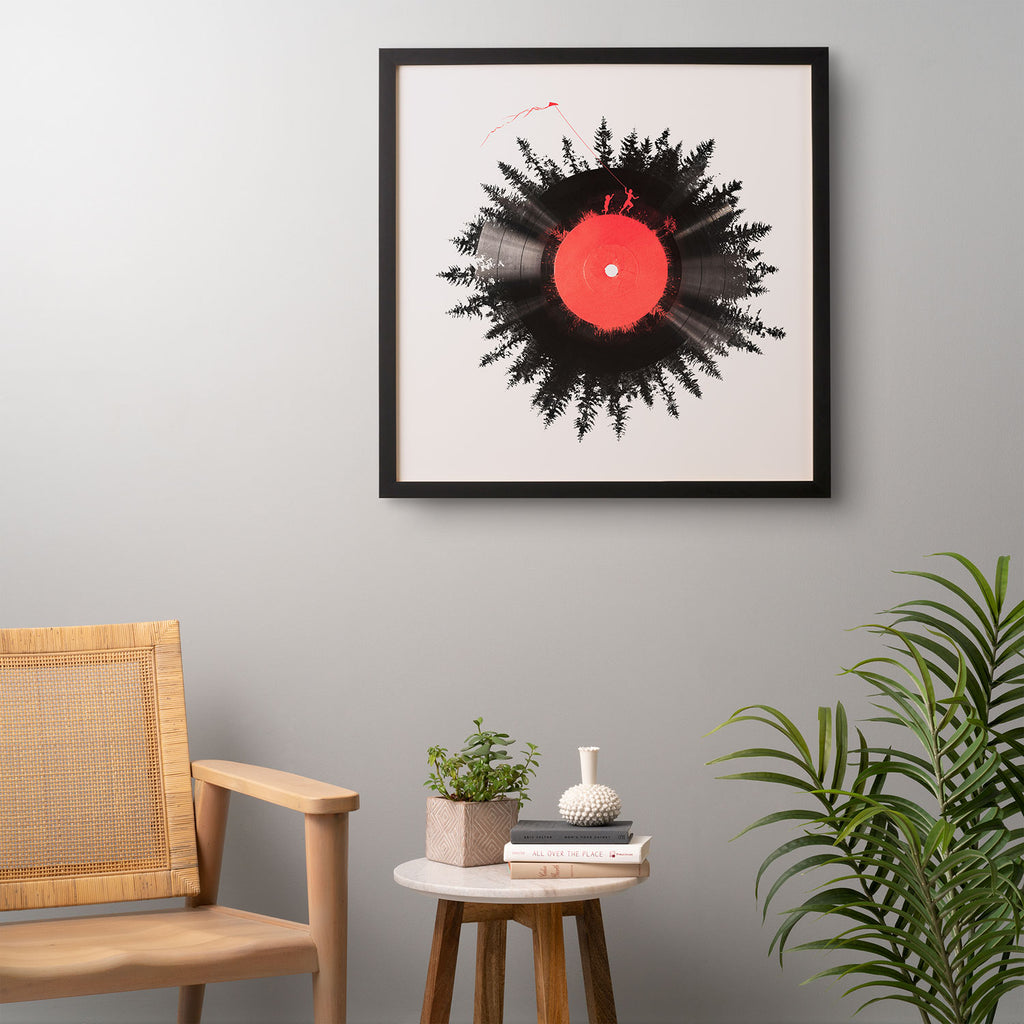 The Vinyl Of My Life Framed Wall Art Robert Farkas