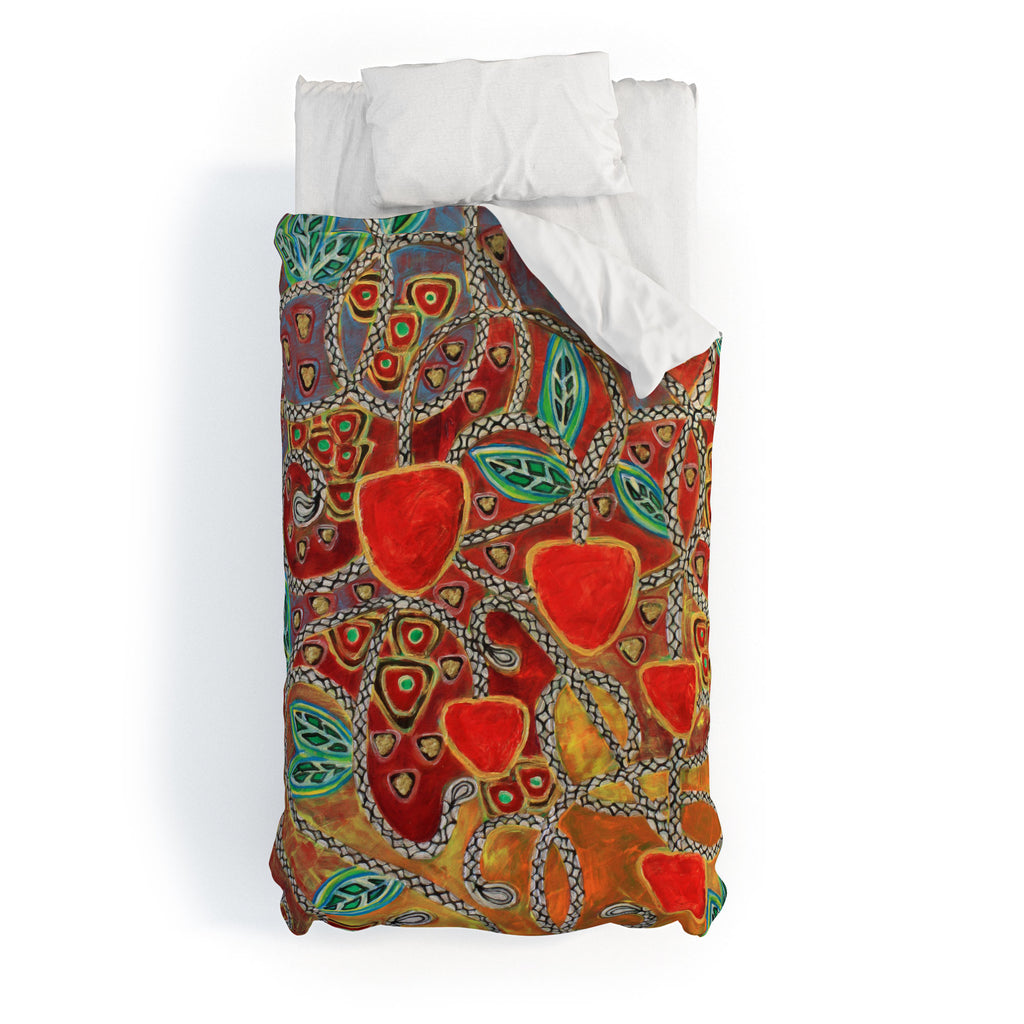 Eves Apples Duvet Cover Ruby Door