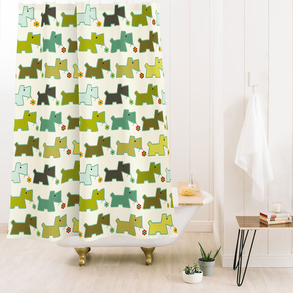 Toby Shower Curtain Sabine Reinhart