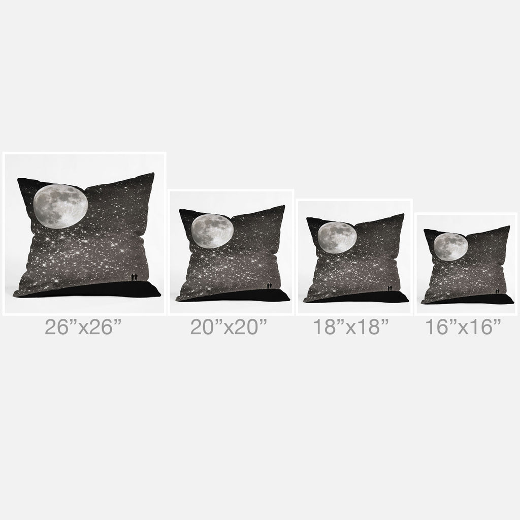 Love Under The Stars Throw Pillow Shannon Clark