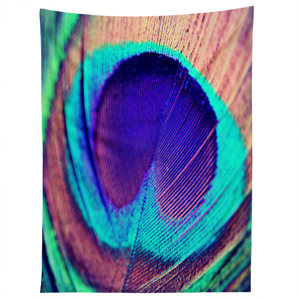 Pretty Peacock Tapestry Shannon Clark