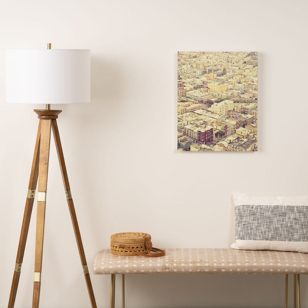 San Fran Rooftops Art Canvas Shannon Clark