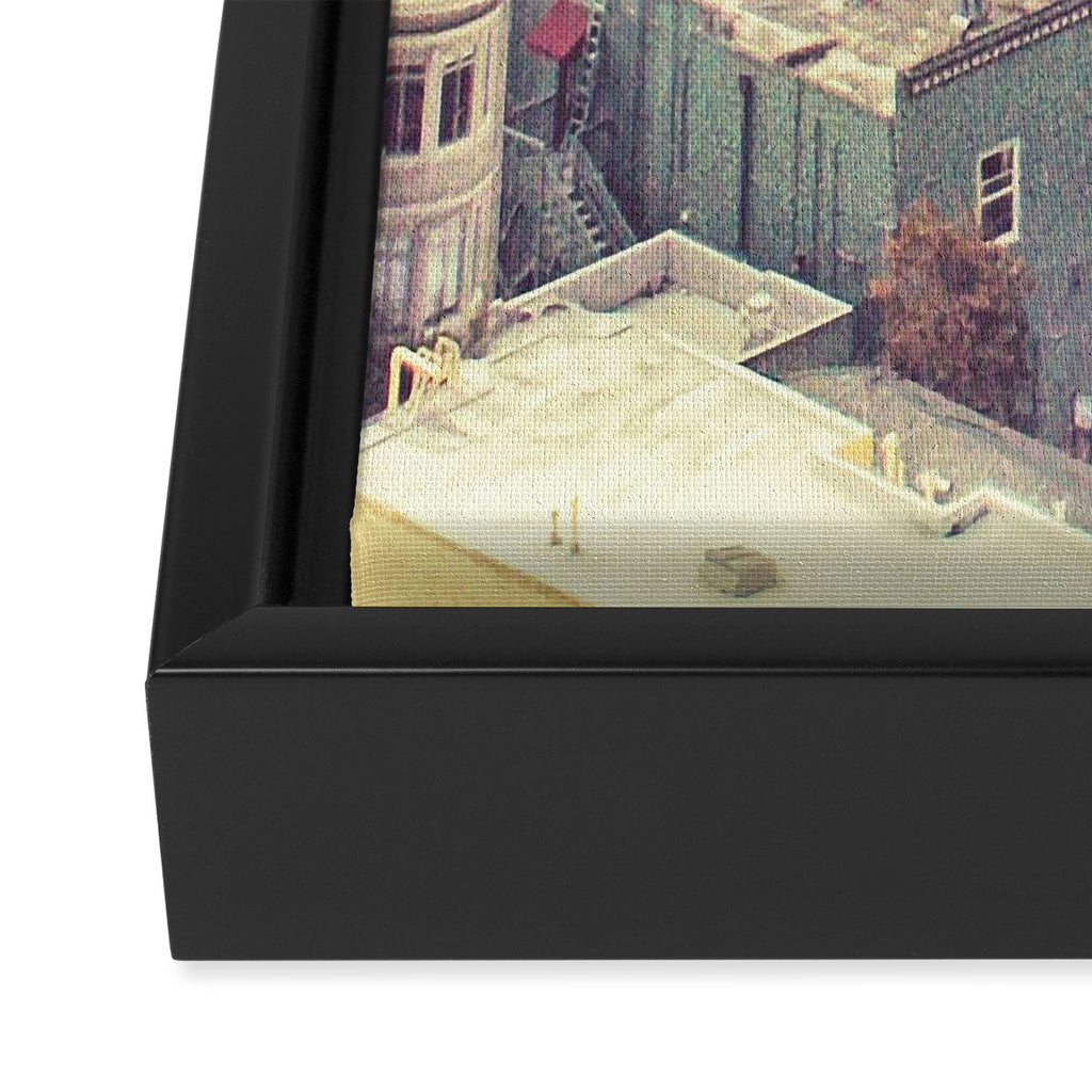 San Fran Rooftops Art Canvas Shannon Clark