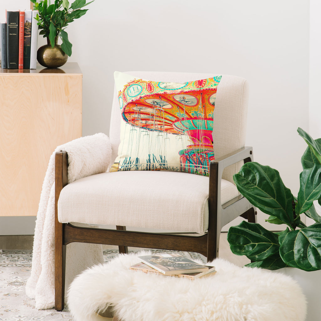 Swinging Throw Pillow Shannon Clark