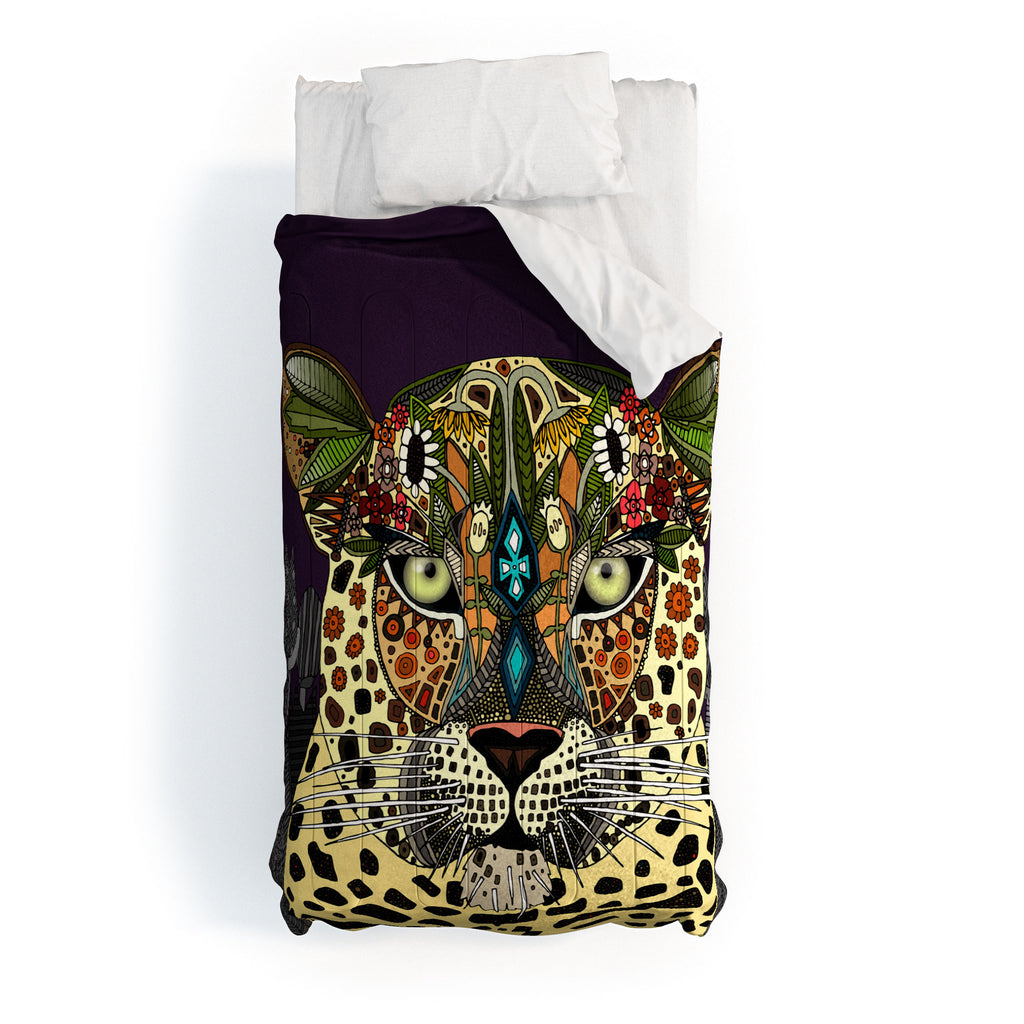 Leopard Queen Comforter Sharon Turner