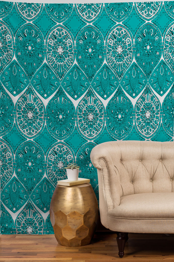 Saffreya Turquoise Tapestry Sharon Turner