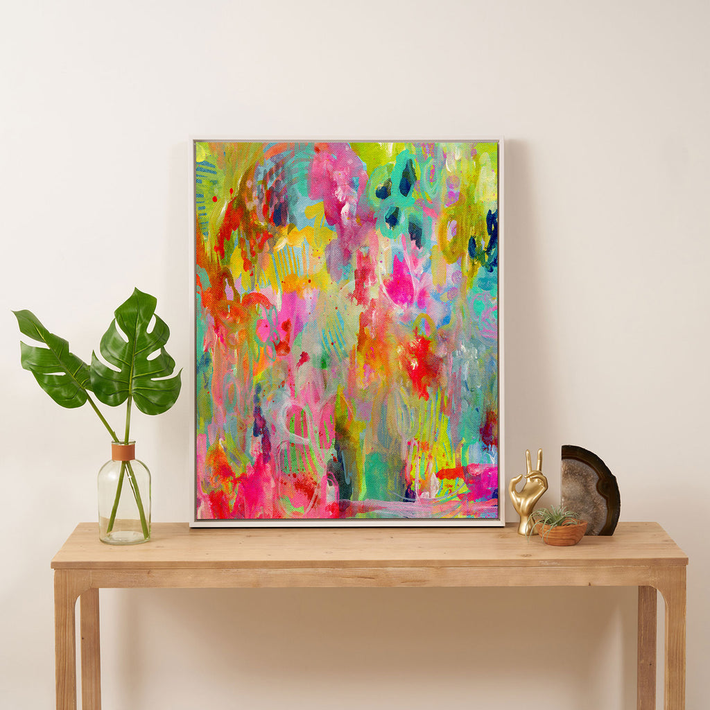 Hot Mess Art Canvas Stephanie Corfee