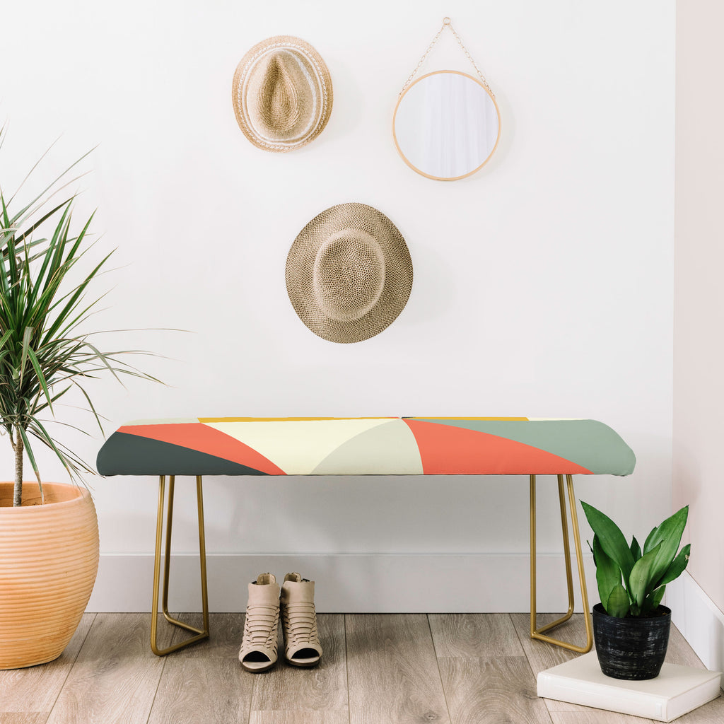 Mid Century 01 Bench The Old Art Studio