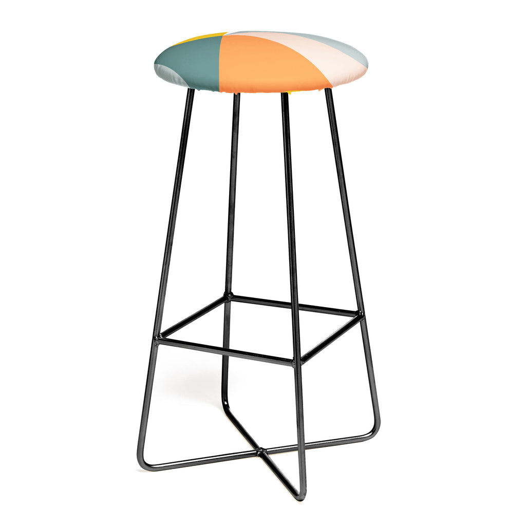 Modern Geometric 33 Bar Stool The Old Art Studio