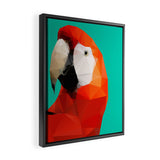 Parrot Red Art Canvas Three Of The Possessed
