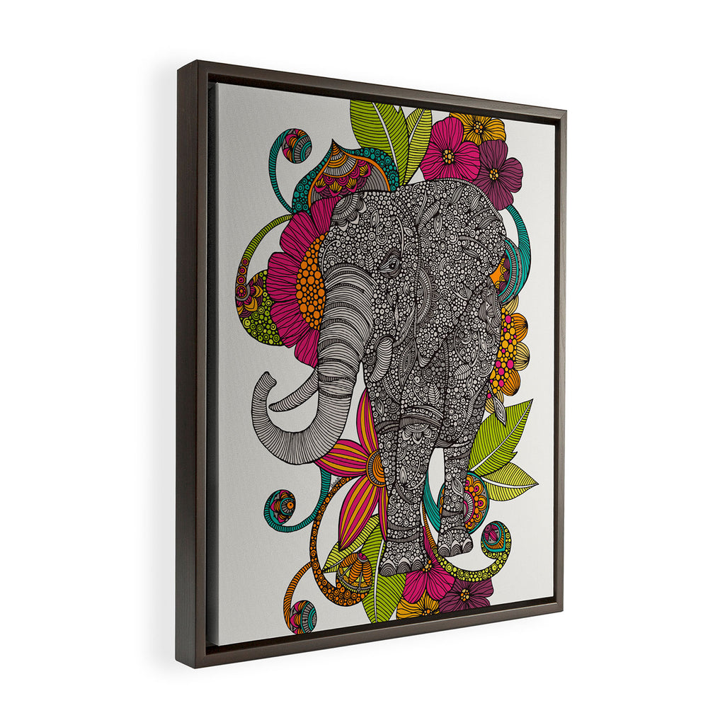 Ruby The Elephant Art Canvas Valentina Ramos