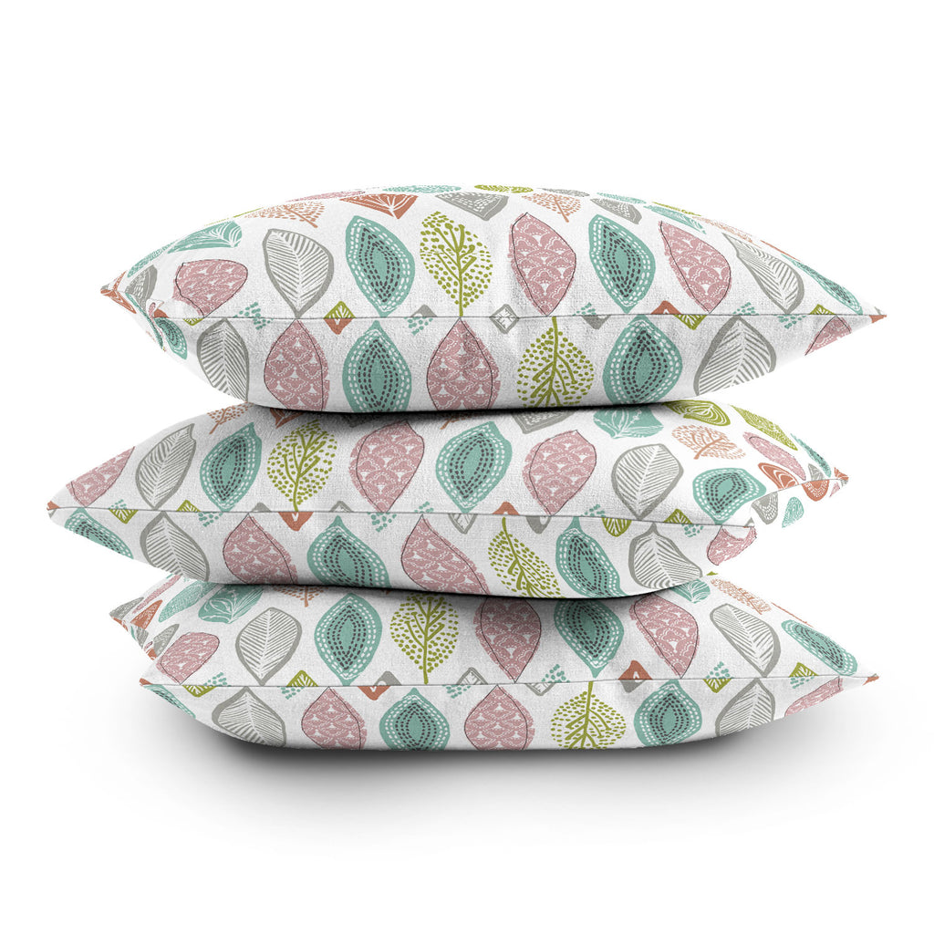 Leaf Pod Throw Pillow Wendy Kendall