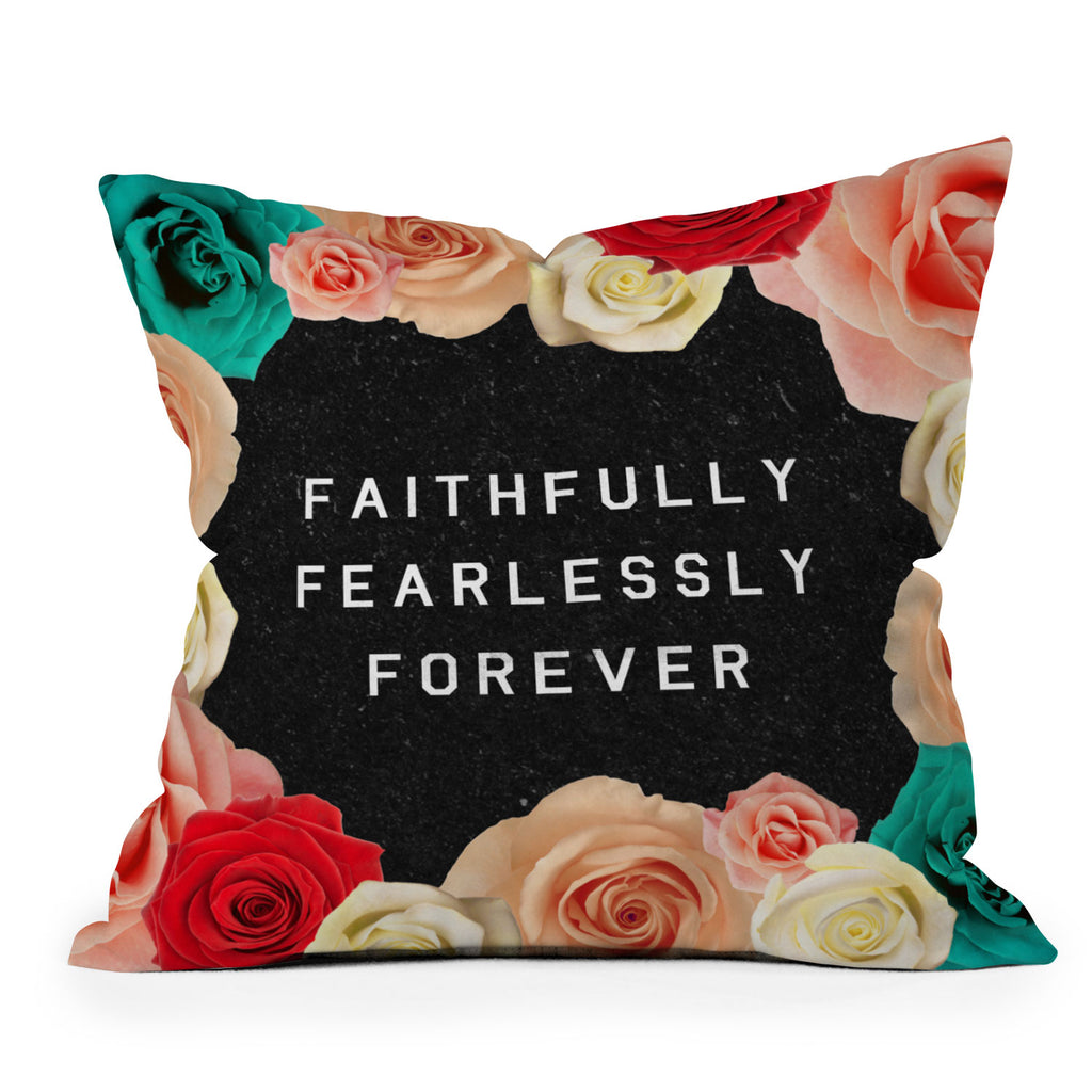 Forever Throw Pillow Wesley Bird