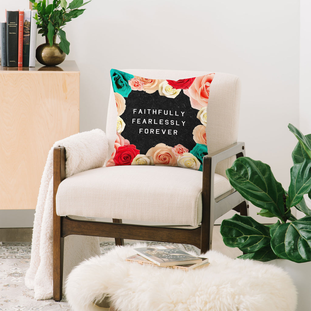 Forever Throw Pillow Wesley Bird
