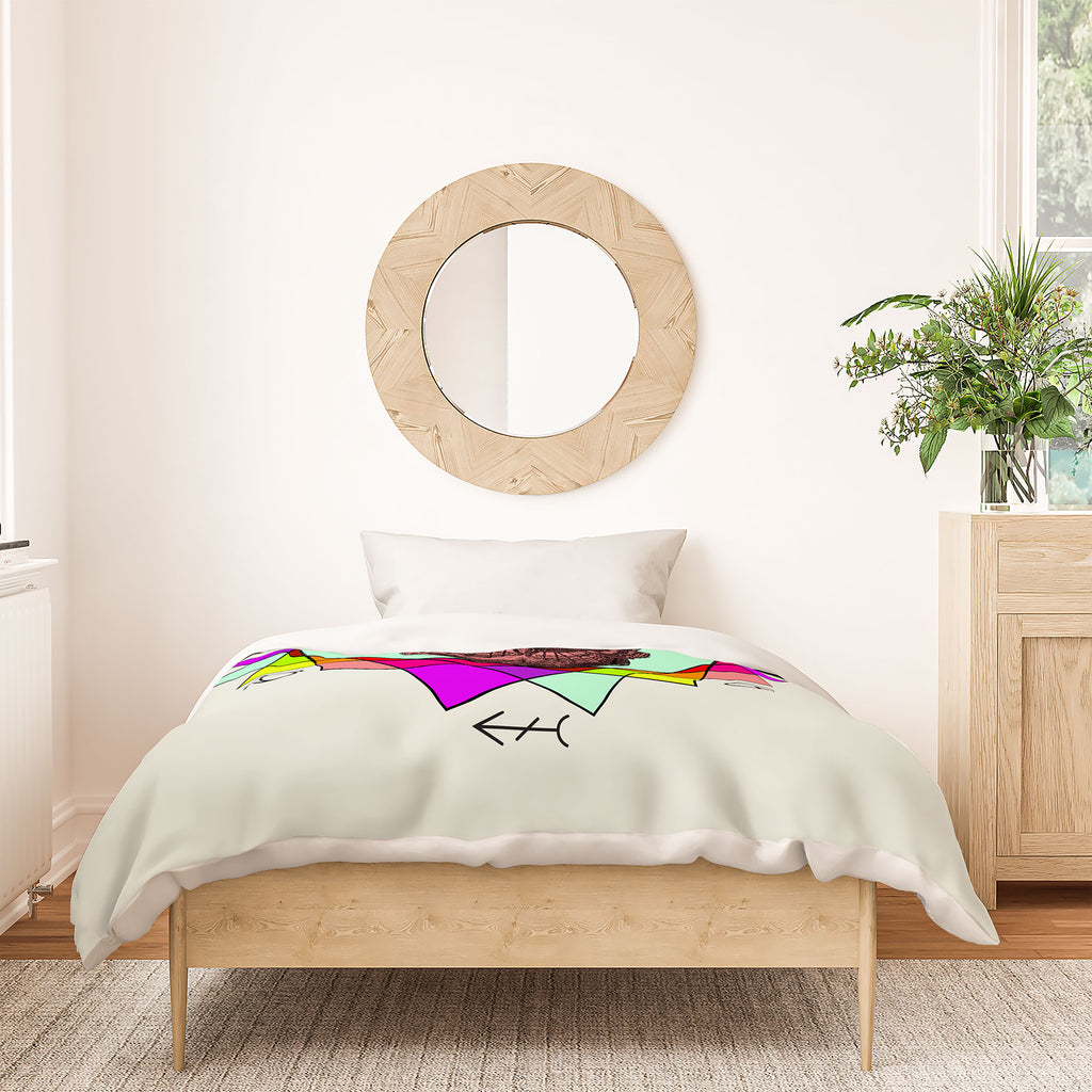True Sign Art Duvet Cover Wesley Bird